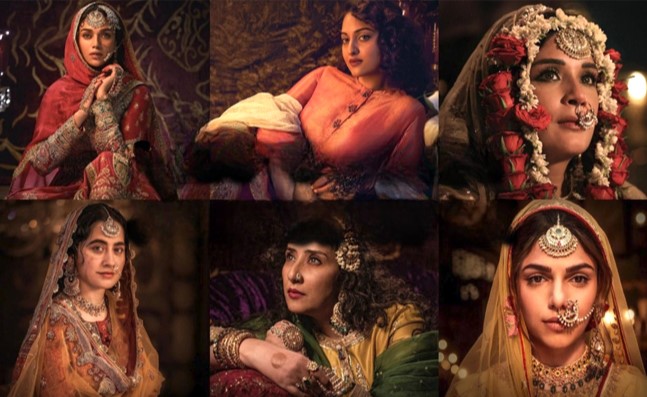 First Look Of Heeramandi Web Series Unveiled